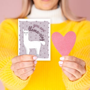 Llamazing Birthday, Funny Llama Card, Punny Llama Card, Birthday Pun ...