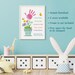 Mothers Day Flower Handprint Art Happy Mothers Day Keepsake - Etsy