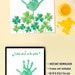 Cutest Clover in the Patch Handprint Art, St Patricks Day Crafts for ...