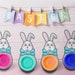 Easter Play-doh Gift Tag Printable, Easter Bunny Playdoh, Easter Gift ...