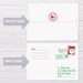 Christmas Wish List Printable Letter to Santa With Envelope - Etsy