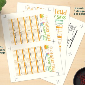 Easter Family Feud Game, Easter Games for Adults and Kids, Easter ...