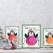 Christmas Play Doh Holder Penguin, Printable Holiday Class Gifts ...