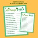 All Things Green Game, Printable St. Patrick's Games for Kids, Family ...
