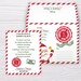 Santa Cam Letter Printable With Envelope, Personalized Letter From ...