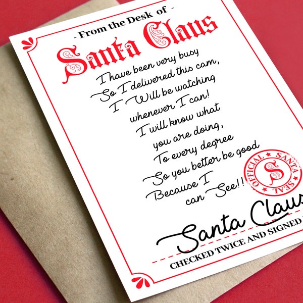 Santa Letter - Etsy