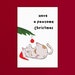 Punny Christmas Cards, Pack of 4 Funny Christmas Cards, Animal ...
