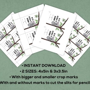 Koala Bear Pencil Holder Classroom Valentines, Koala Valentine's D ...