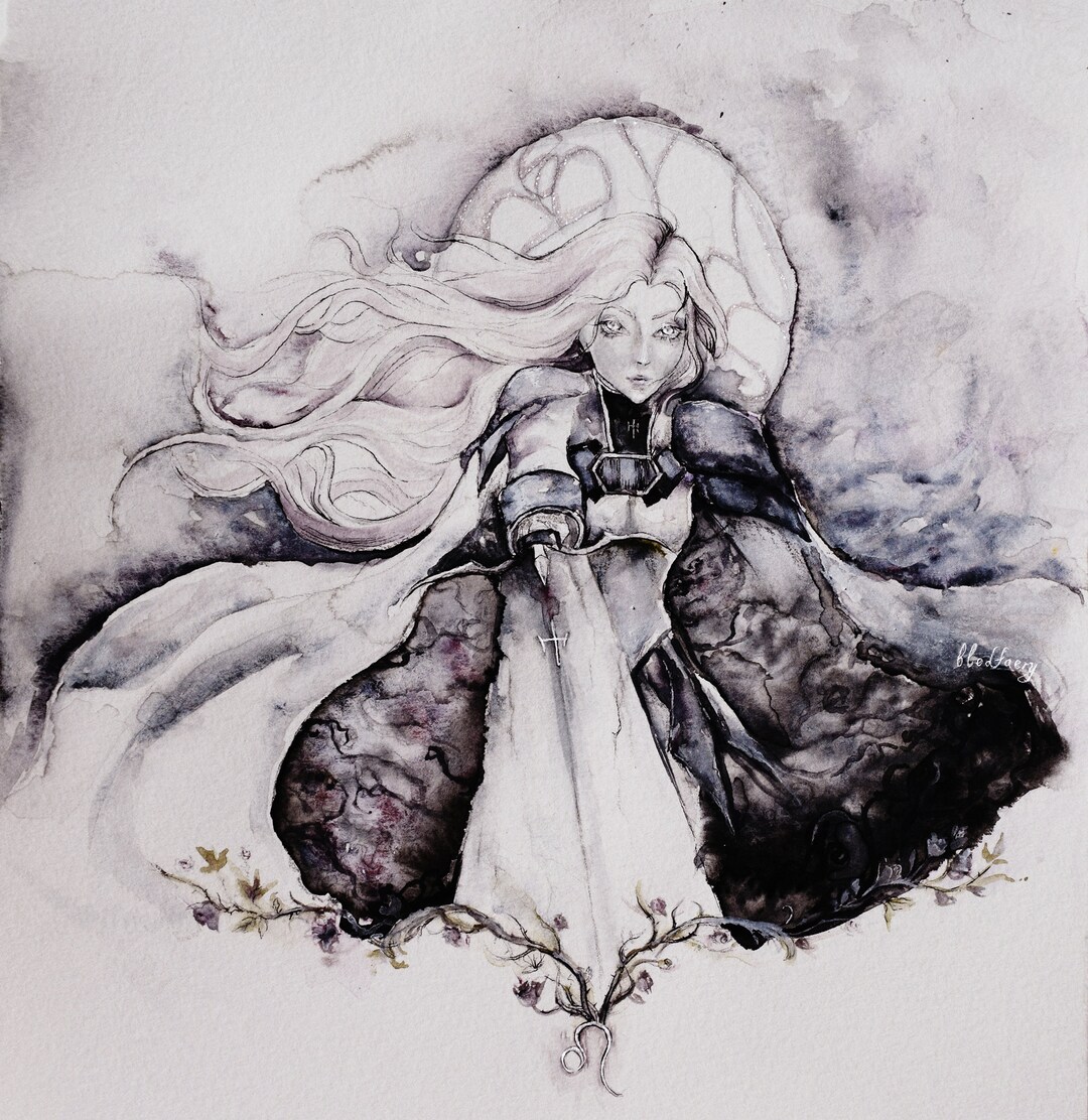 Claymore Teresa Print - Etsy