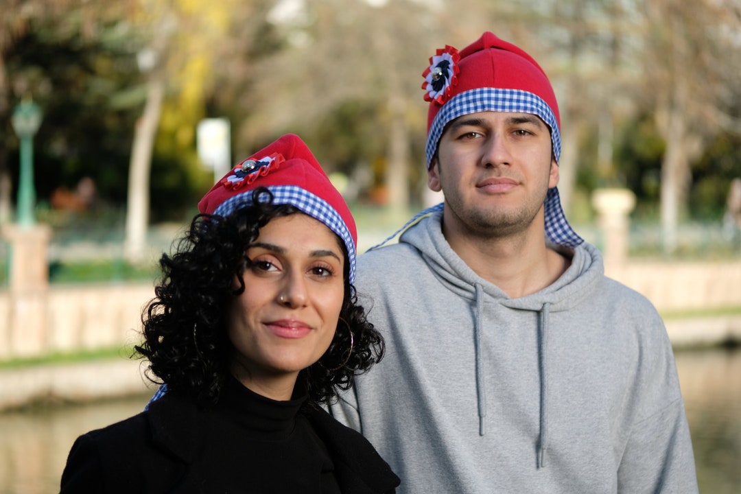Stylish Red Polar Phrygian Cap With Detachable French Cockade - Winter ...
