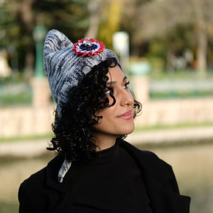 Unique Hand Knit Phrygian Cap With French Cockade - Classic ...