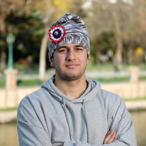 Unique Hand Knit Phrygian Cap With French Cockade - Classic ...