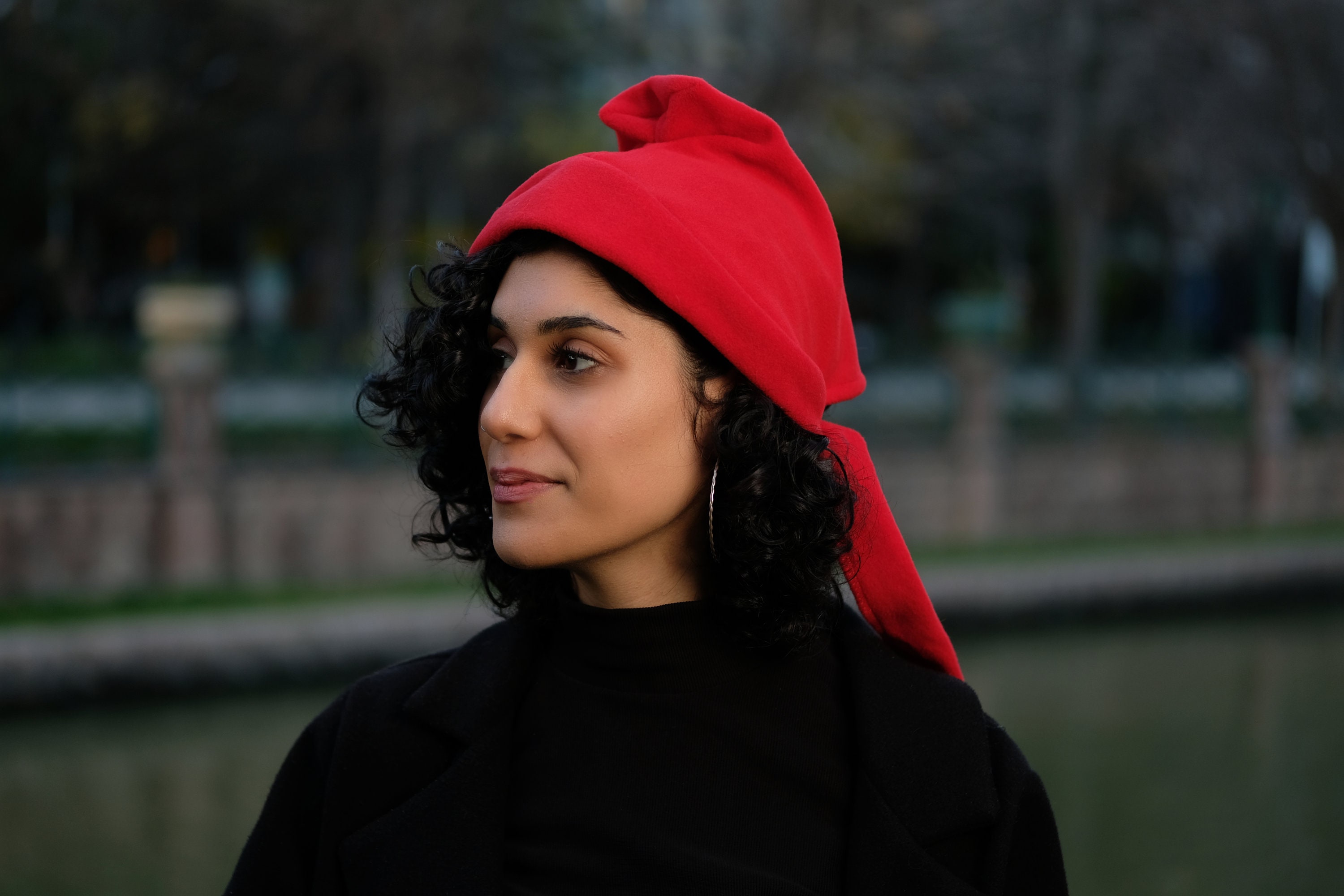 Handcrafted Red Phrygian Cap With Detachable Metal French Cockade Pin ... Handcrafted Red Phrygian Cap With Detachable Metal French Cockade Pin ...