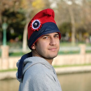 Slouchy Phrygian Cap With French Cockade - Revolutionary Era Hat - Etsy