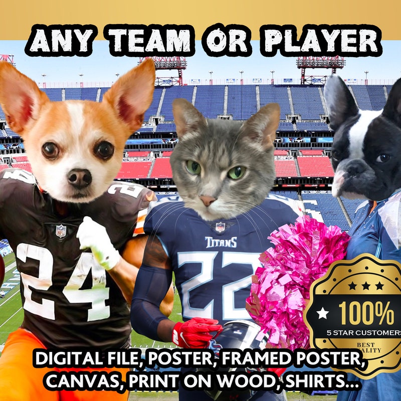 Custom Dog Poster - Etsy