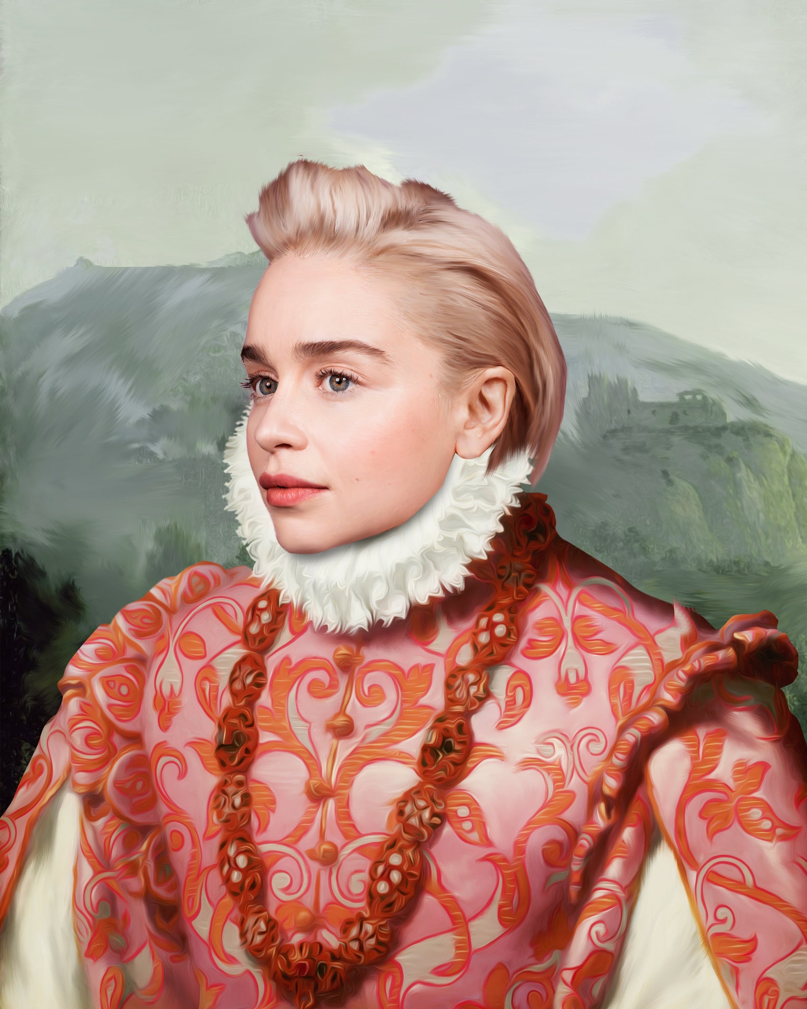 Custom Royal Portrait Painting from photo Personalized Regal | Etsy