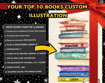 Book Lover Drawing Poster - Etsy