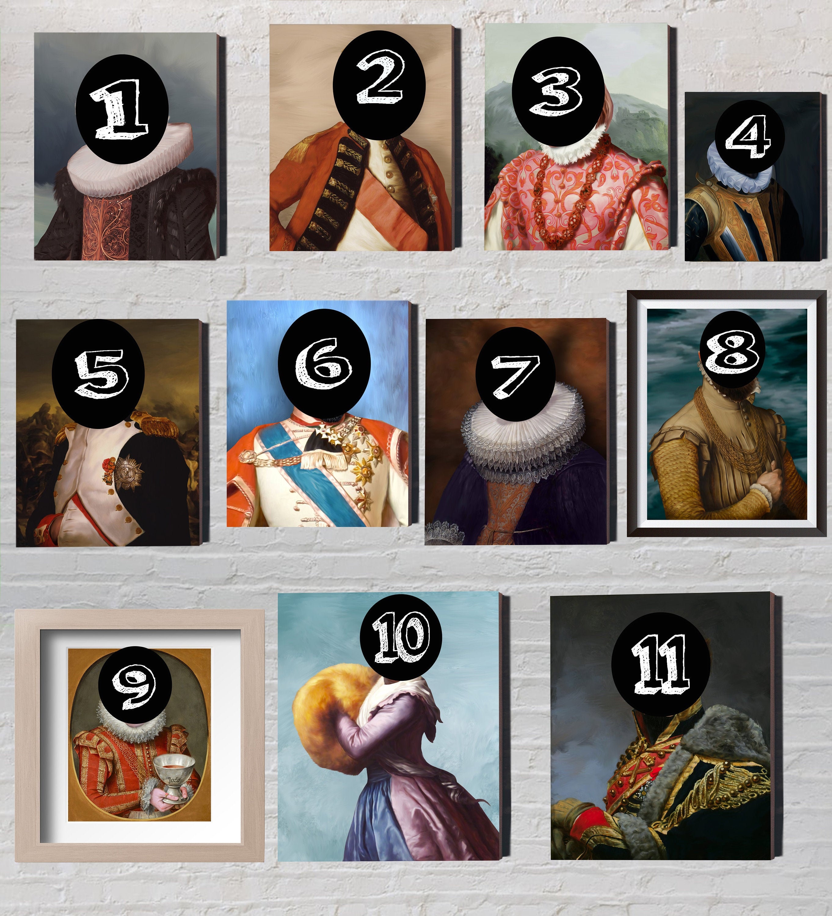 Custom Royal Portrait Painting from photo Personalized Regal | Etsy