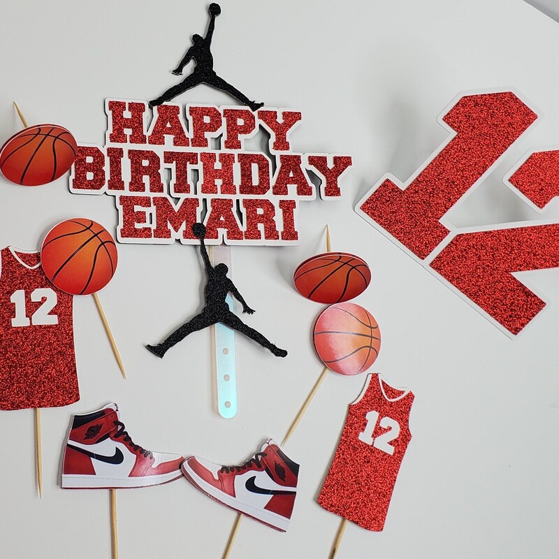 Jordan Cake Topper - Etsy