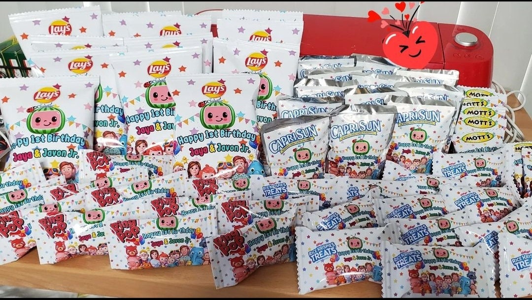 Custom Digital Chip Bags - Etsy