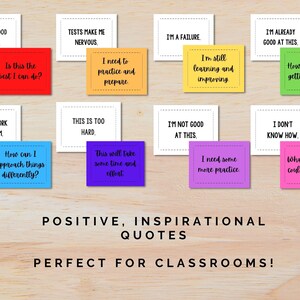 Growth Mindset Printable Posters, Classroom Decor, High School Poster ...