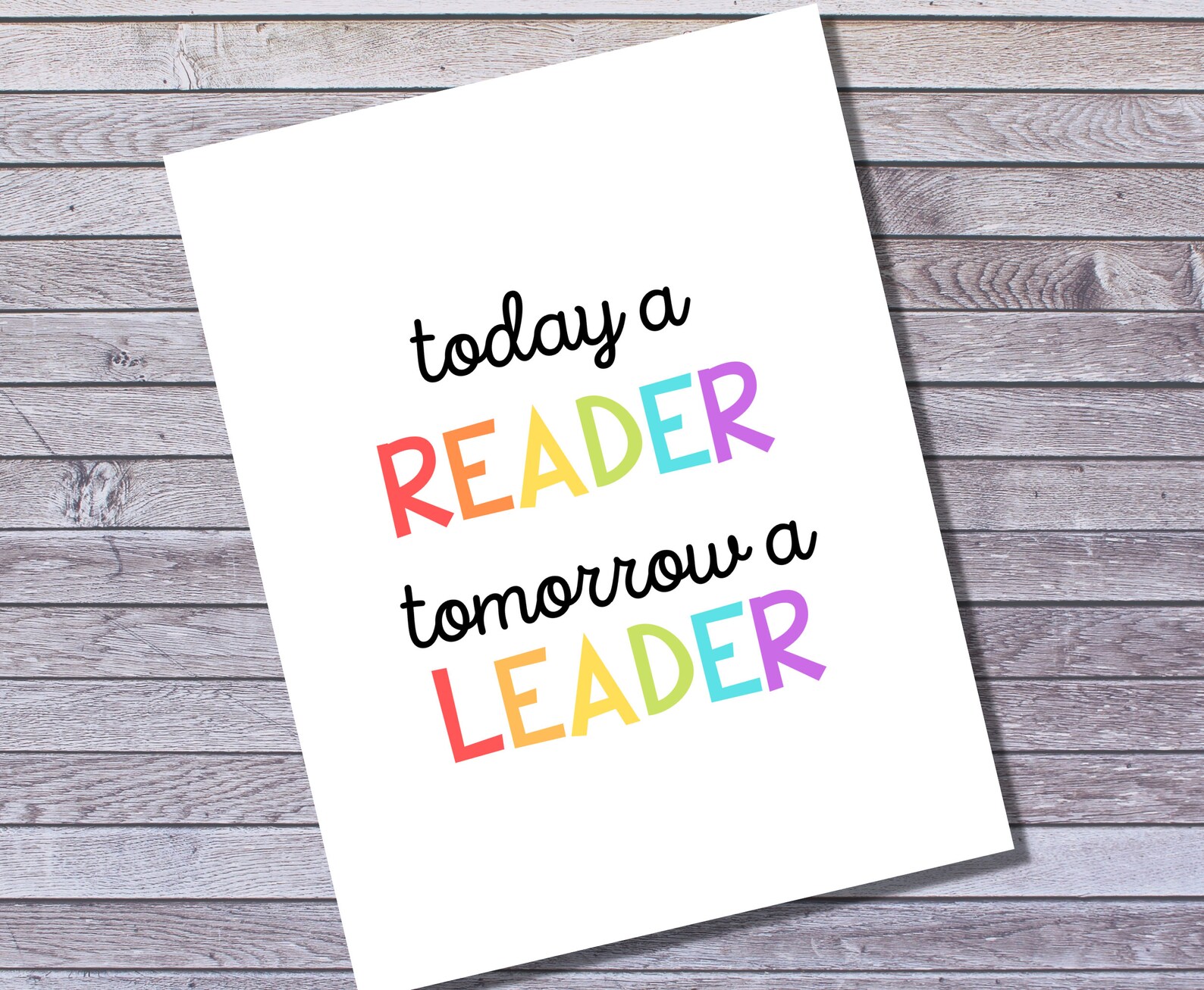 Reading Poster Classroom Decor Homeschool Sign Reader ELA - Etsy