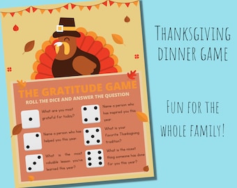 Thanksgiving Games Printable Thanksgiving Game Table Games - Etsy