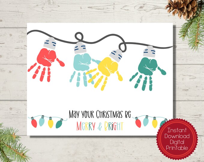Thanksgiving Wreath Handprint Craft Template-printable-art Parent Gift ...