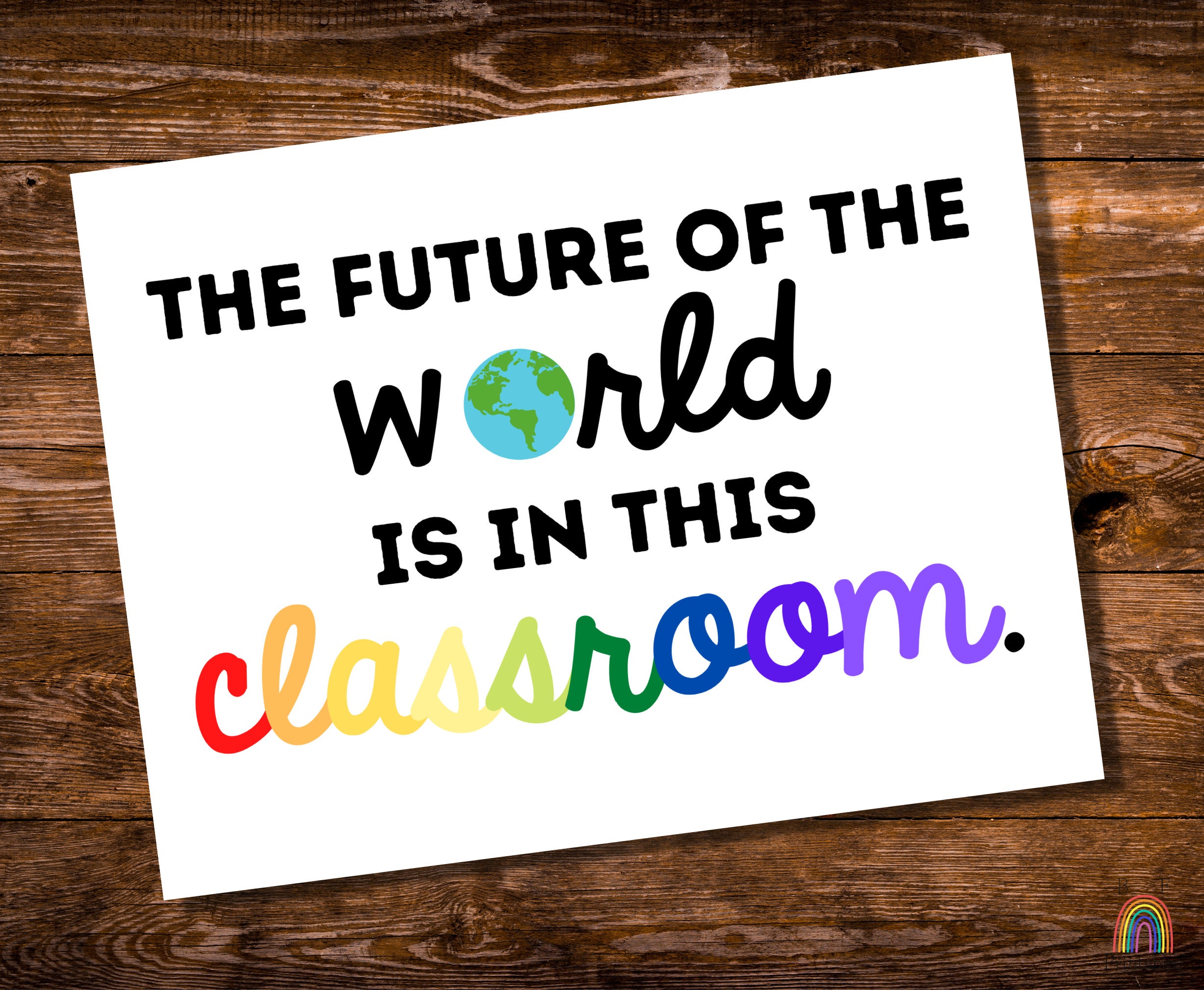 Printable Classroom Poster Class Decor in This Classroom - Etsy