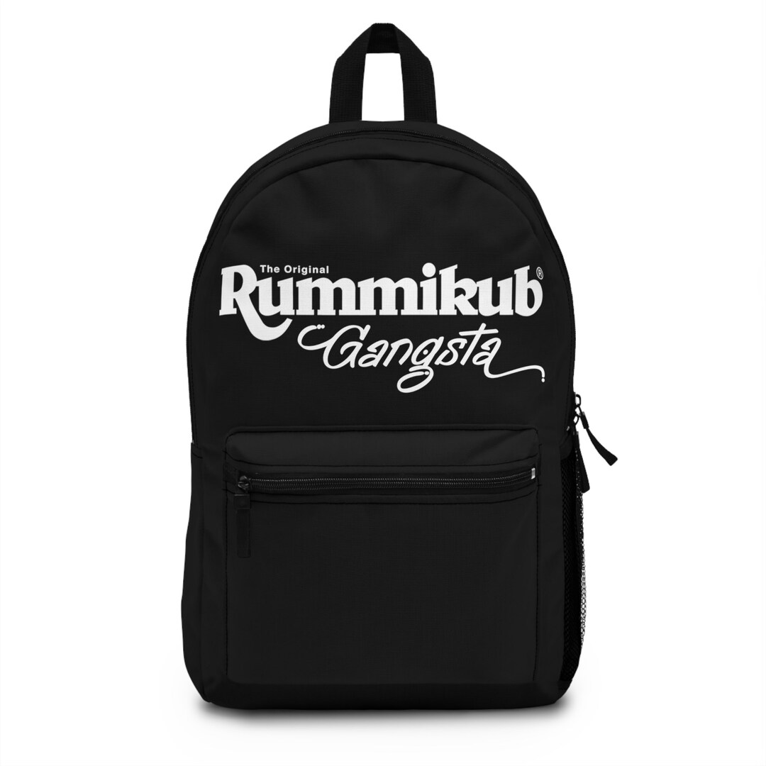 Rummikub Gangsta Black Backpack - Etsy
