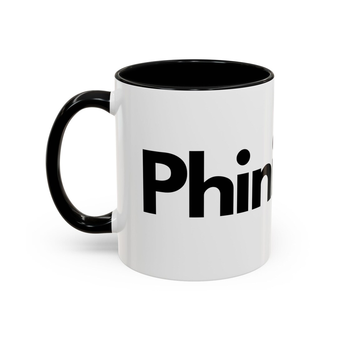 Phd Mug - Phinished Black Accent Coffee Mug (11, 15oz): Phd Graduation ...