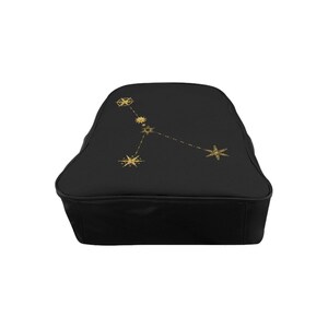 Gold Glitter Cancer Zodiac Astrology Goth Backpack Gothic - Etsy