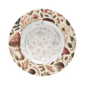 Mycology Forest Mushroom Bucket Hat | Cottagecore Mushroom Hat ...