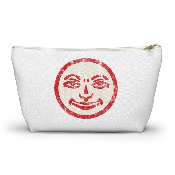 White Retro Rummikub Joker Face Grunge Effect Tile Bag | Etsy