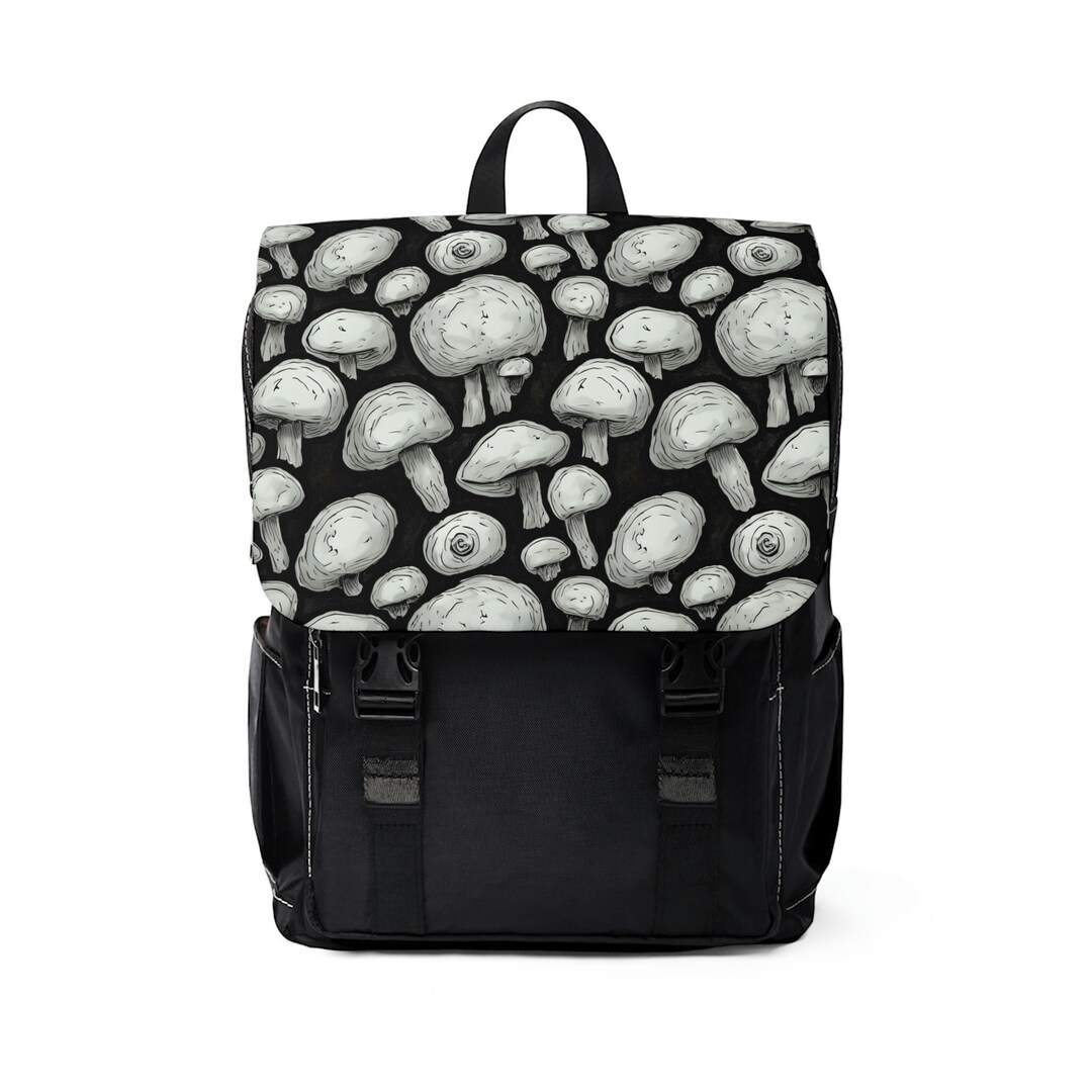Goth Mushrooms Backpack Forest Shrooms Cottagecore Goblincore Occult ...