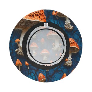 Fairy Fantasy Red Mushroom Bucket Hat | Cottagecore Mushroom Hat ...