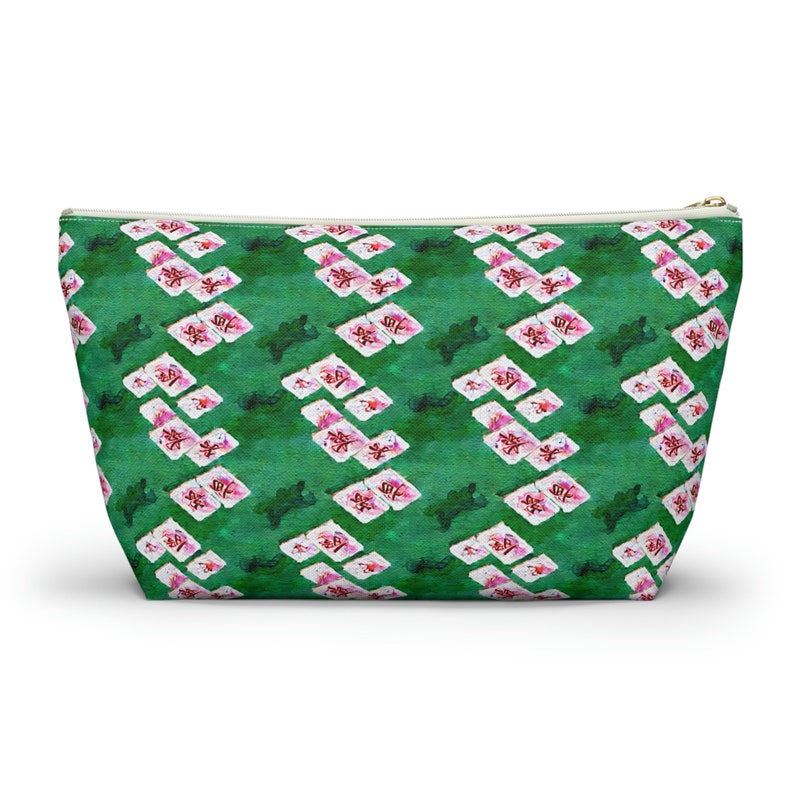 Green Mahjong Tile Bag Mahjong Bags for Tiles Mah Jongg Bag - Etsy
