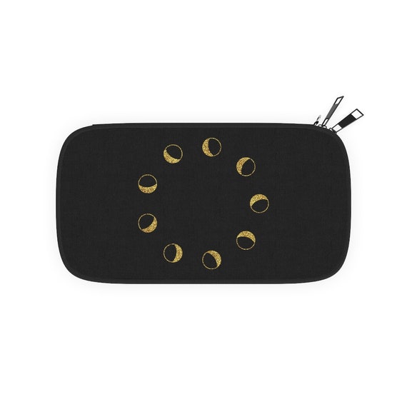 Gold Glitter Moon Phases Goth Passport Wallet Magic Witch - Etsy