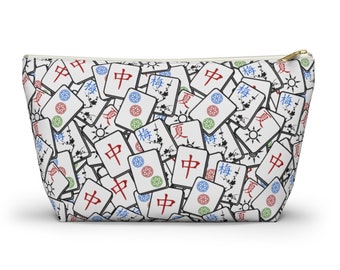 Mahjong Tiles Galore comic Mahjong Tile Bag Mahjong Bags for Tiles Mah ...
