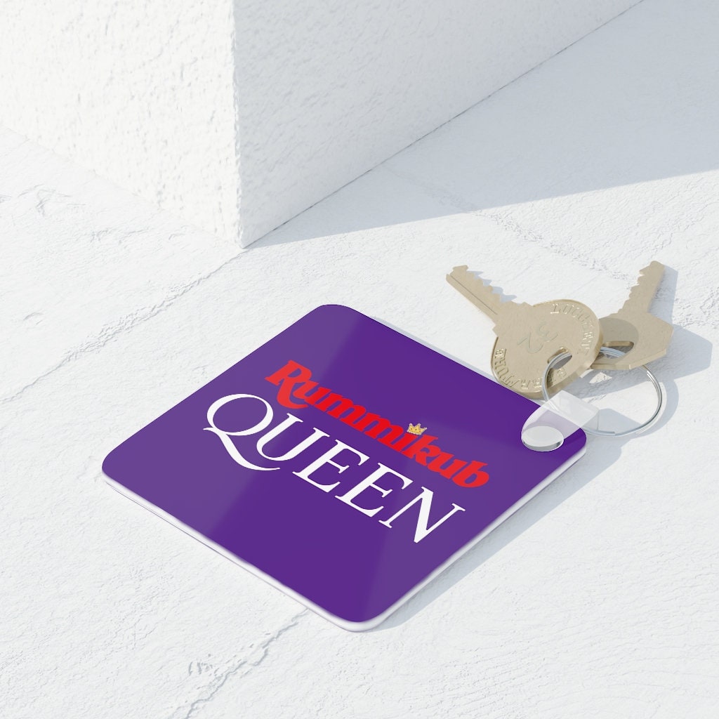 Rummikub Queen with Crown and Royal White Font Square Photo - Etsy