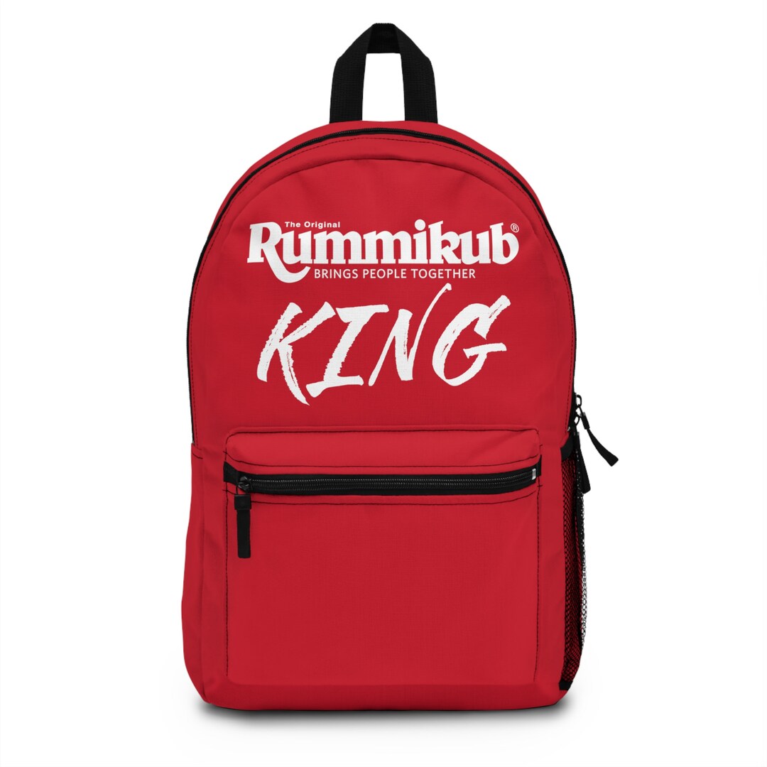 Rummikub King Red Backpack - Etsy