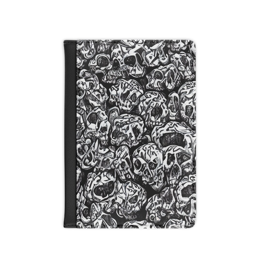 Skulls Occult Gothic Passport Cover Gothic Passport Holder - Etsy