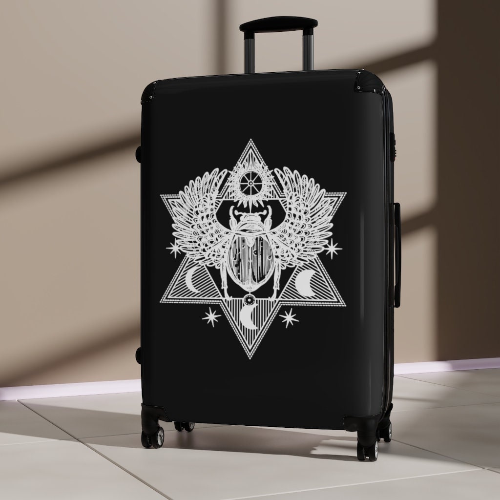 Mystic Scarab Goth Pentagram Moon Occult Gothic Pagan - Etsy