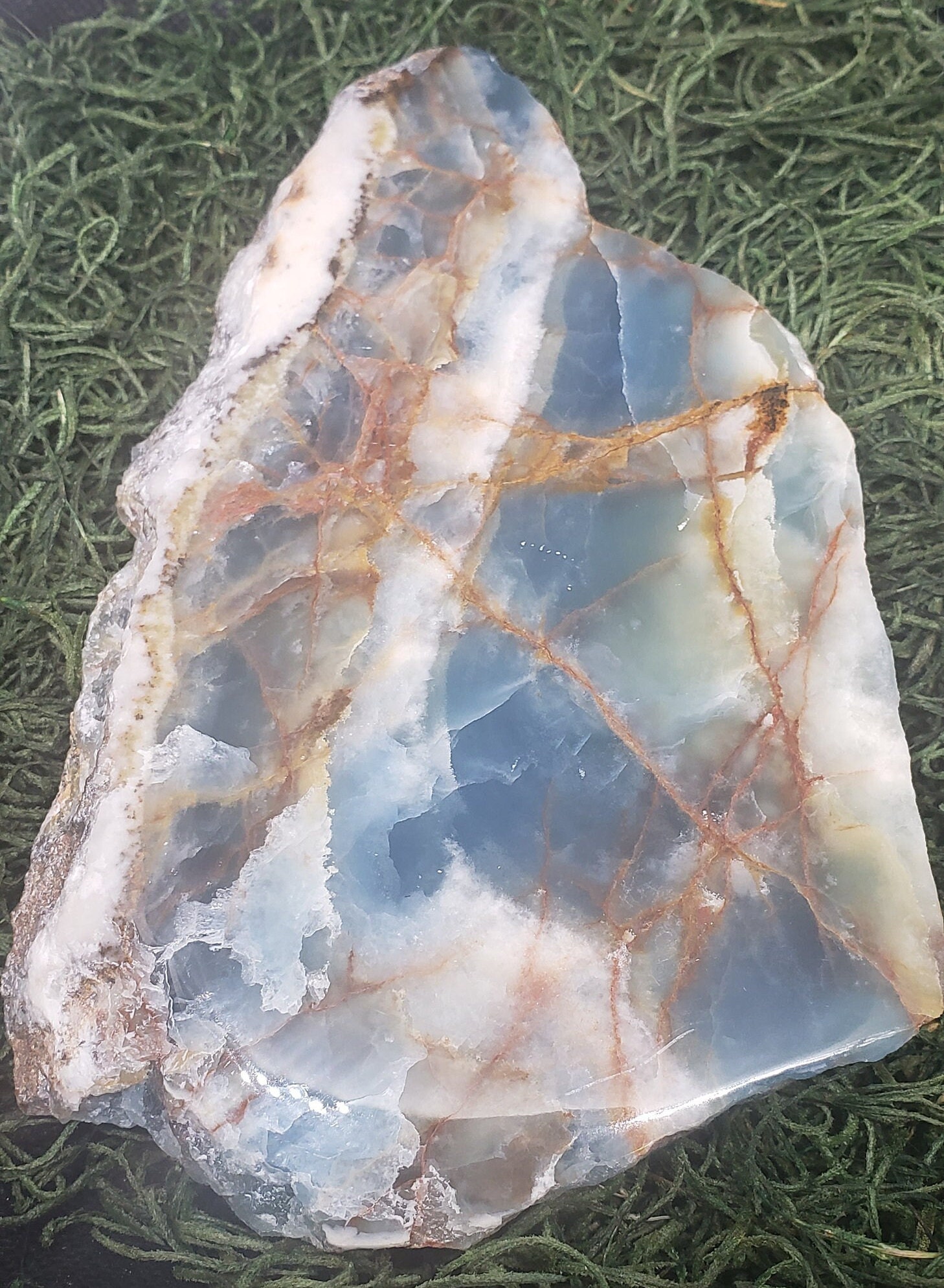 Blue Onyx Slab - Etsy