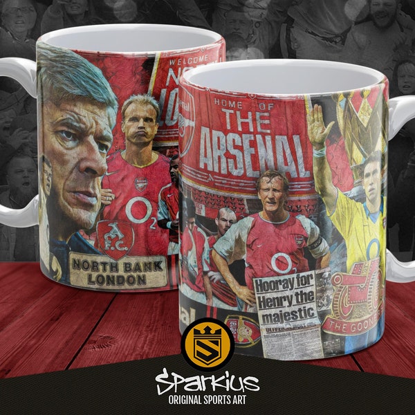Arsenal Mugs - Etsy UK