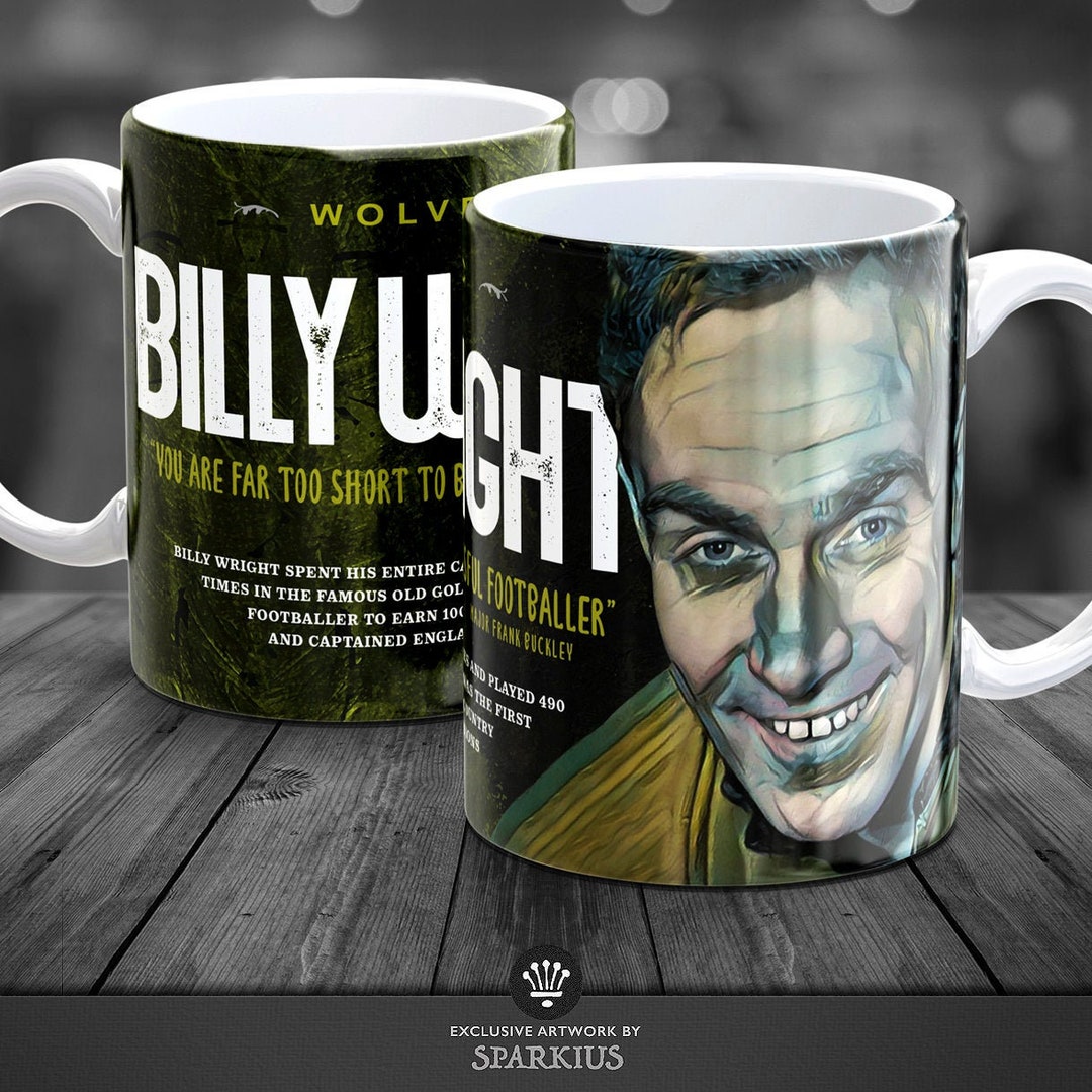 Billy Wright | Wolves FC | Art Mug - Etsy