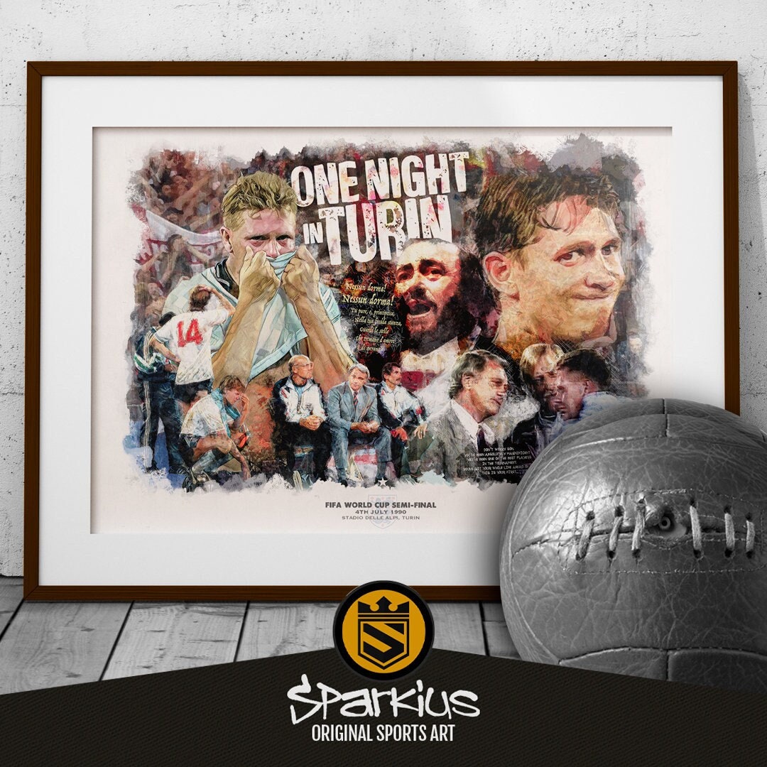 Italia '90 | One Night in Turin | Art Print - Etsy