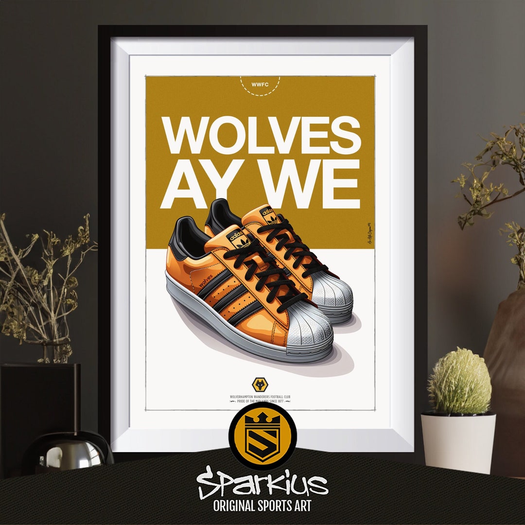 Wolves Ay We | Wolves FC | Poster Print - Etsy