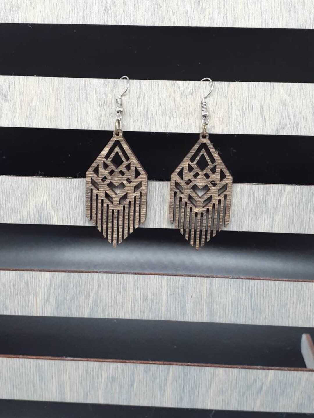 Geometric Shape Earrings - Etsy