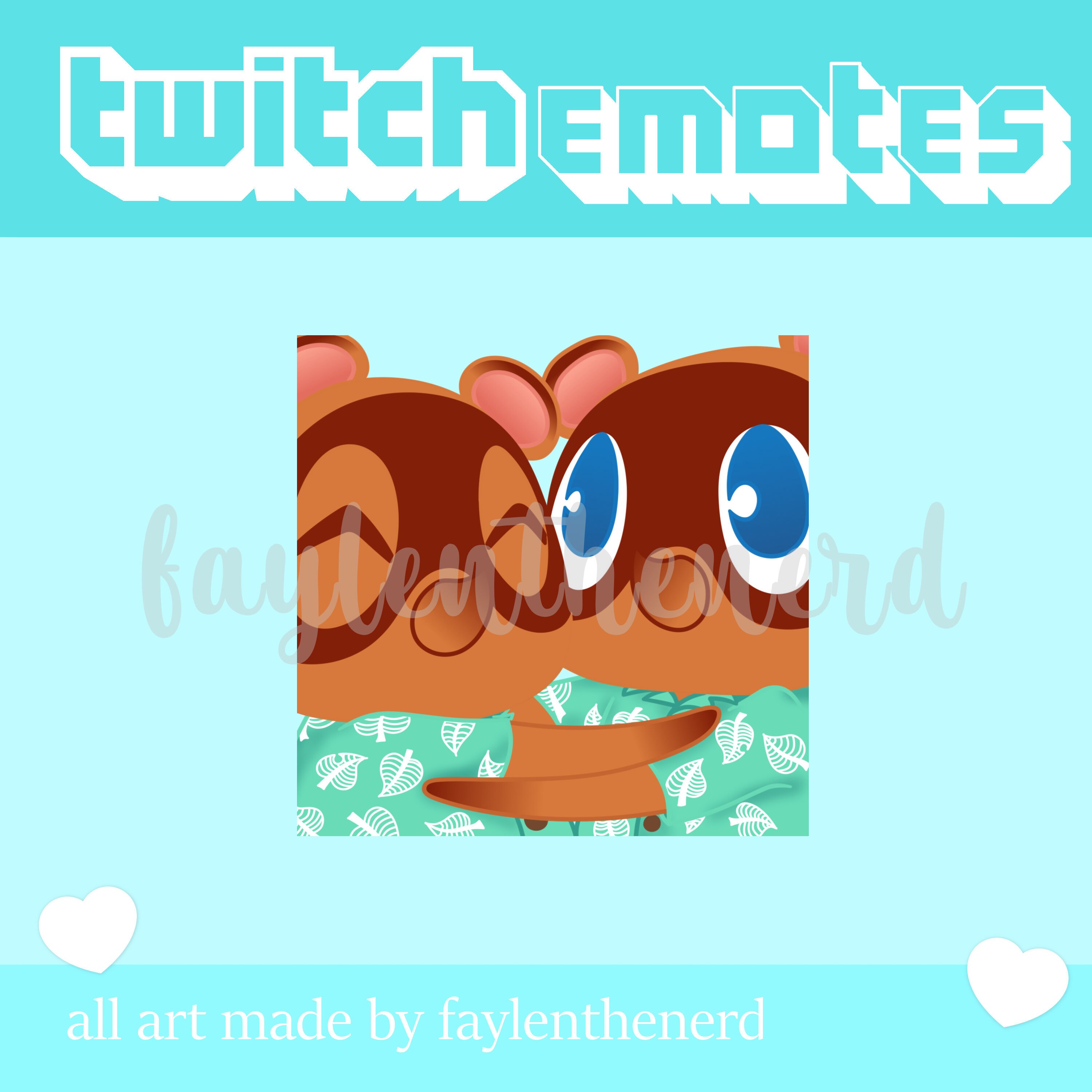 Ready to Download Timmy and Tommy Hug ACNH Twitch Emote - Etsy